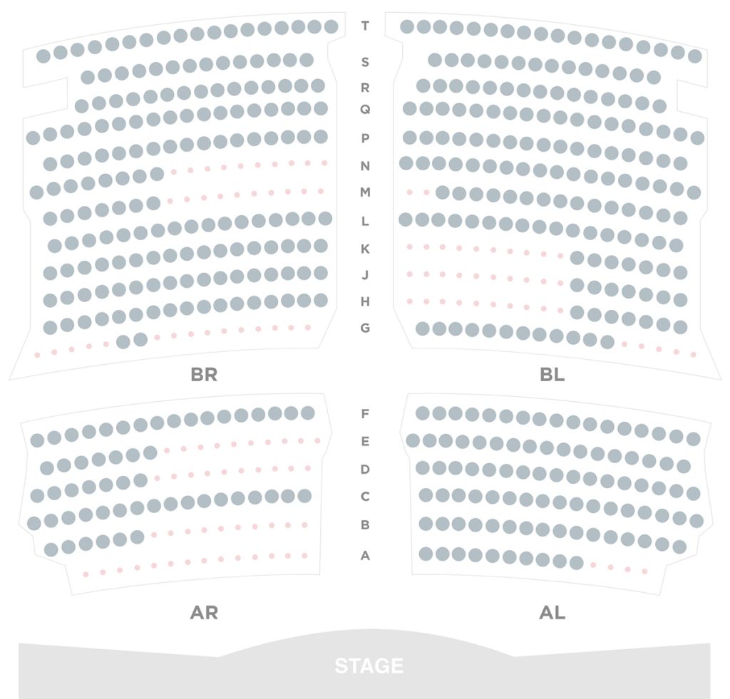 Golden Nugget Showroom Seating Chart With Seat Numbers